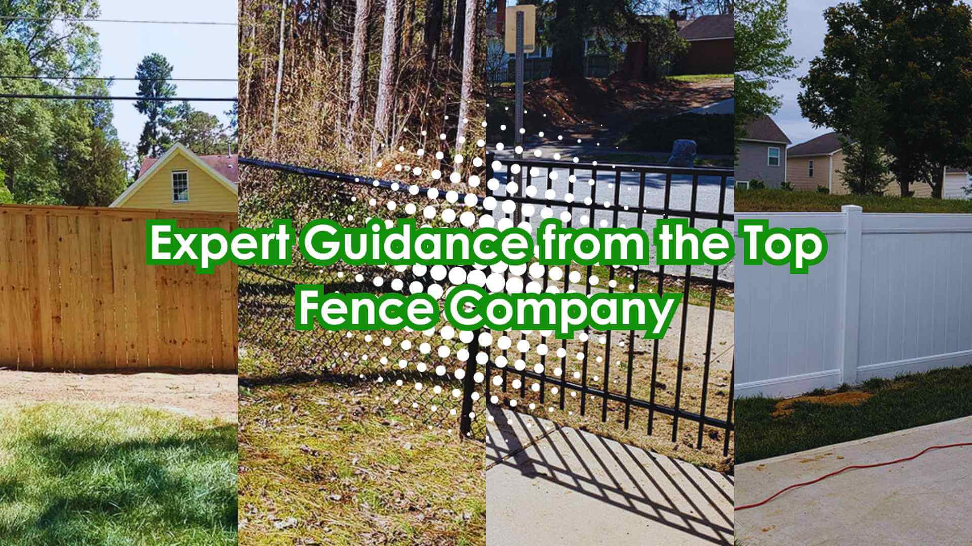 Expert Guidance From The Top Fence Company In Pinehurst, NC